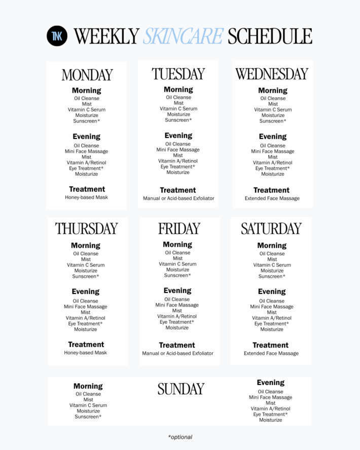 Ready, Set, Glow: Clean Skincare Routine (+ Free Template) | The New Knew