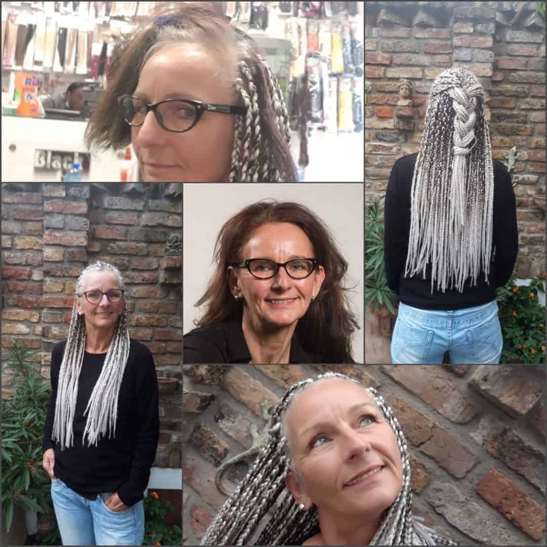 Braid Styles for Gray Hair Inspo | The New Knew