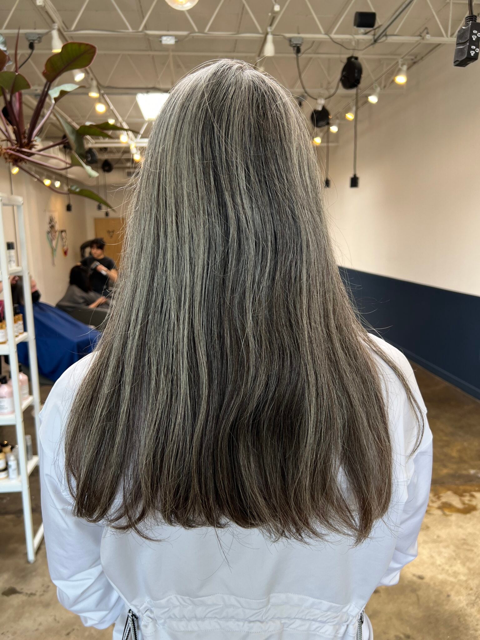 I Tried A Hair Glaze With Gray Hair - The New Knew